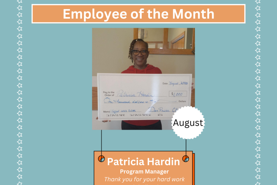 Employee of the Month - August 2023 - Homeward Bound, Inc.